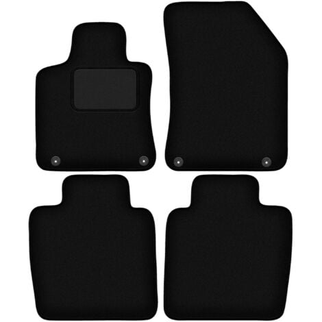 Tappetini in velluto nero per: DS. 9 berlina (2020-)