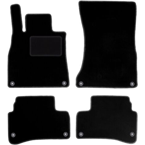 Tappetini in velluto nero per: Mercedes S W222 berlina (2013-2020)