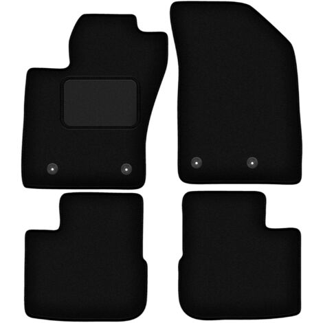 Tappetini in velluto nero per: Fiat Tipo II hatchback (2015-)