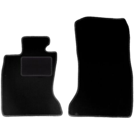 Tappetini anteriori neri per: BMW 7 F02 berlina (2008-2015)