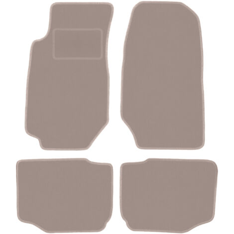 Tappetini in velluto beige per: Ford Granada berlina (1972-1985)