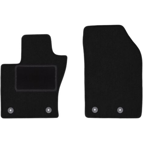 Tappetini anteriori neri per: Fiat 500X II crossover (2018-)