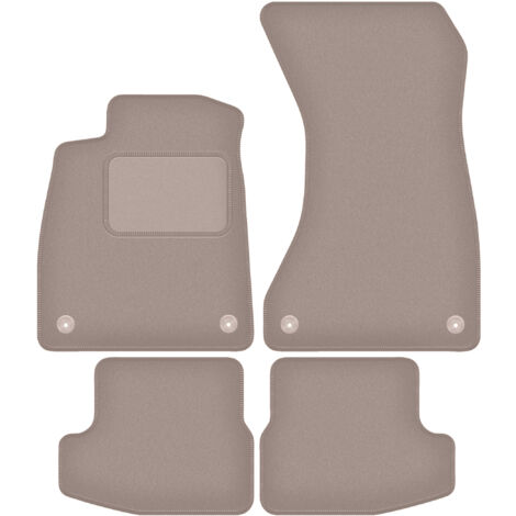 Tappetini in velluto beige per: Audi A5 F57 cabrio (2020-2022)