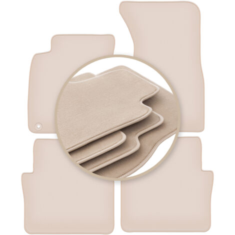 Tappetini PREMIUM beige per: Audi A8 D3 berlina 2002-2009