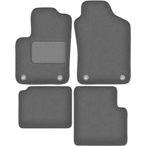 Tappetini auto grafite per: Fiat 500 Hybrid hatchback (2020-)