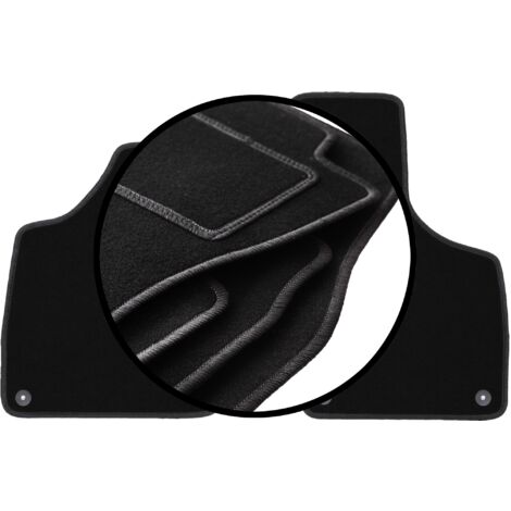 Set completo di tappetini in velluto per: Audi TT II 8J cabrio, roadster, coupé (2006-2014)