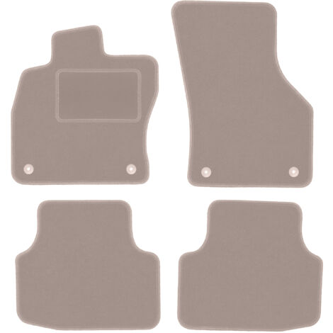 Tappetini in velluto beige per: Audi A3 8Y IV berlina, liftback, station wagon, avant (2020-)