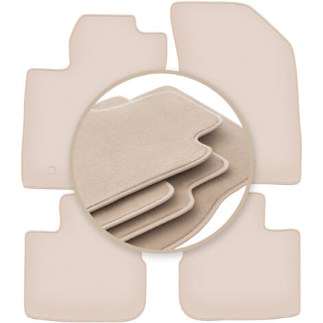 Tappetini PREMIUM beige per: Fiat Tipo II hatchback 2015-