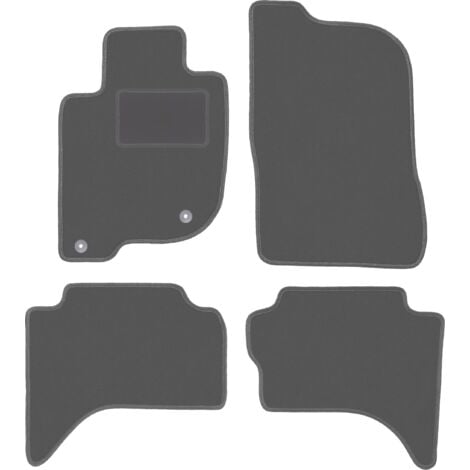 Tappetini auto grafite per: Fiat Fullback fuoristrada (2015-)