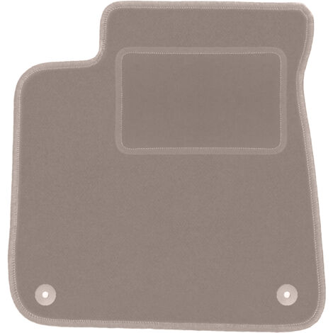 Tappetino conducente beige per: Audi A8 D4 berlina (2009-2017)