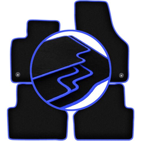 Tappetini auto CARLUX-BLUE per: Audi Q3 I 8U SUV (2011-2018)