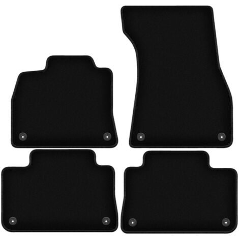 Tappetini BASIC in velluto nero per: Audi e-Tron SUV (2018-)