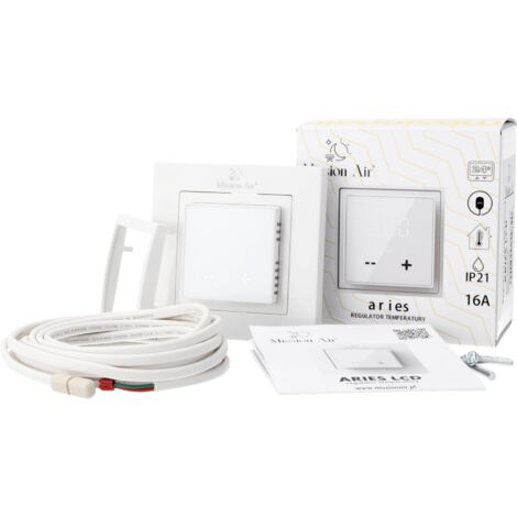 ARIES LCD Controller digitale bianco