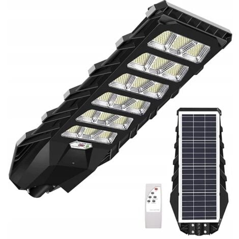LAMPIONE SOLARE A LED PER ESTERNI POTENTE LANTERNA DA GIARDINO 1500W 900LED
