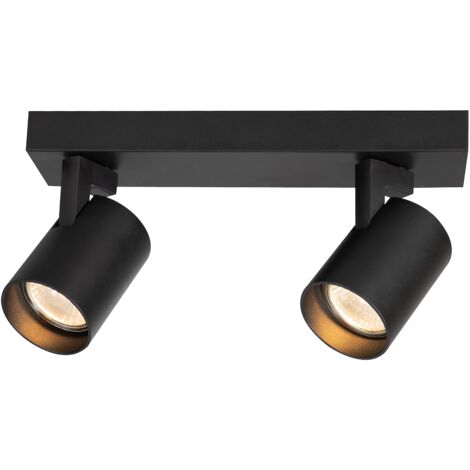 Apparecchio Volf Spot Nero 2xGU10
