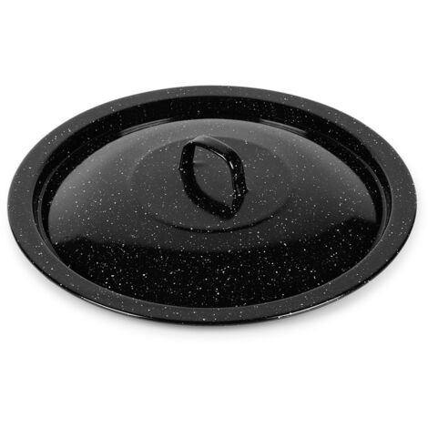 Coperchio del calderone smaltato 9,5 l, 36 cm
