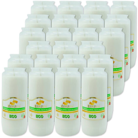 Ricariche per candele all'olio Kerzen ECO 7 120h 5 giorni, 23 pezzi