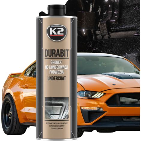K2 DURABIT 1L Agente protettivo sottoscocca per bitume Gun Black