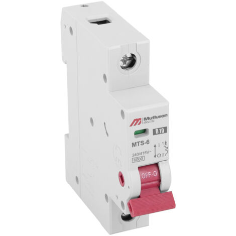 Interruttore automatico 10A 1P B10