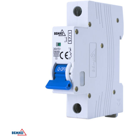 Interruttore automatico 1P B 6A A00-S7-1P-B06