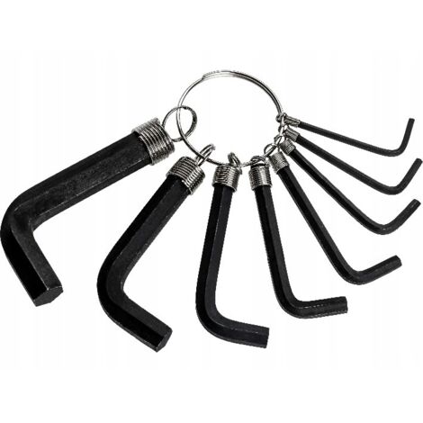 SET CHIAVI ESAGONALI SU ANELLO 210 mm