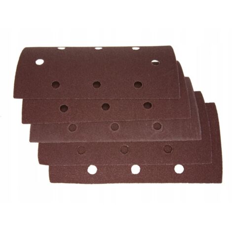 CARTA VETRATA 93 x 185 MM P60 CON VELCRO 5 PZ
