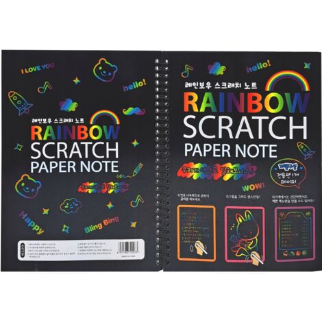 MAGIC SCRATCHBOOK RAINBOW SCRATCHBOOK RAINBOW STYLUS