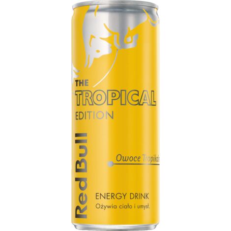 Red Bull Energy Drink ai frutti tropicali - Ali di pollo energetiche ...