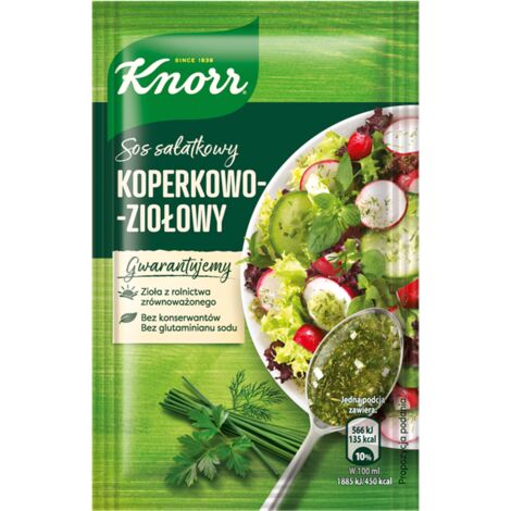 Condimento per insalata Knorr all'aneto e alle erbe aromatiche ...