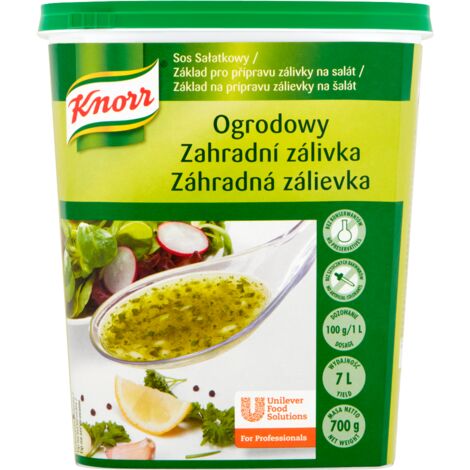 Condimento per insalata Knorr Garden - perfetto per insalate e verdure ...