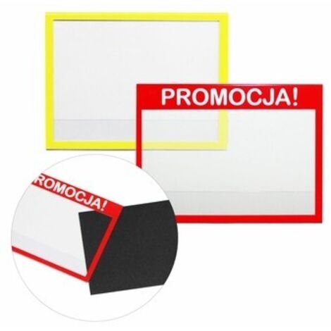 Etichette prezzi MIX 10 pezzi - etichette copri-ripiani