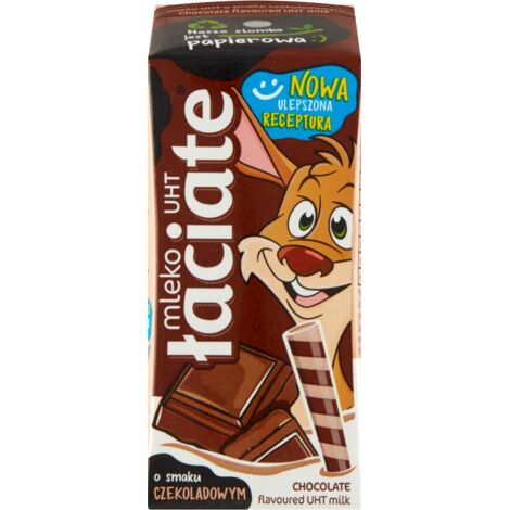 Latte al cioccolato UHT Łaciate 200ml - delizioso e pratico