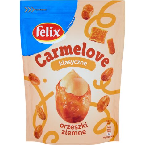 Felix Carmelove Classic Caramel Peanuts 160 G