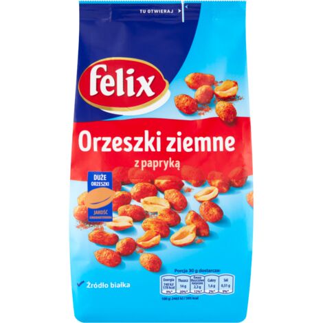 Felix Peanuts con peperoni - snack croccante, 240 g