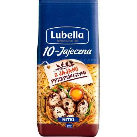 Lubella 10 fili di pasta all'uovo 250 g