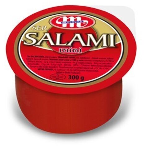 Mlekovita Salami Cheese Mini 300g - perfetto per panini e spuntini