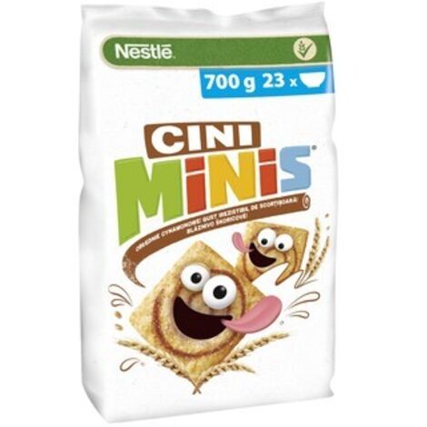 Cini Minis Nestle Breakfast Cereal 700g - Cinnamon Crisps per la colazione