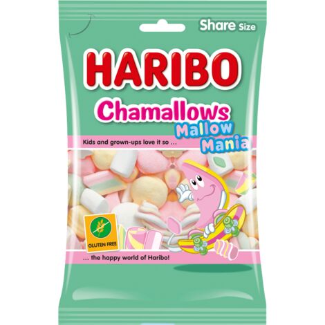 HARIBO Mallow Mania Marshmallows - deliziosi marshmallow alla frutta ...