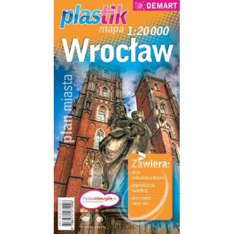 Mappa DEMART di Breslavia 1:20.000 - Mappa plastificata e dettagliata ...