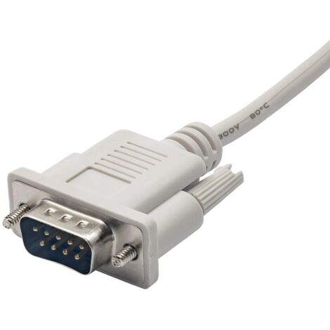 Akyga Ak-CO-03 - Cavo null modem RS-232 2m, bianco