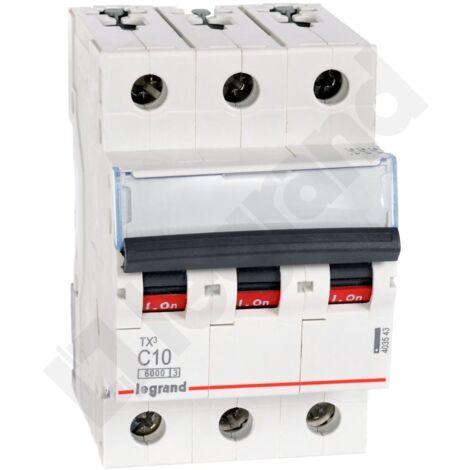 Interruttore automatico S 303 3P C 10A 6000A TX3