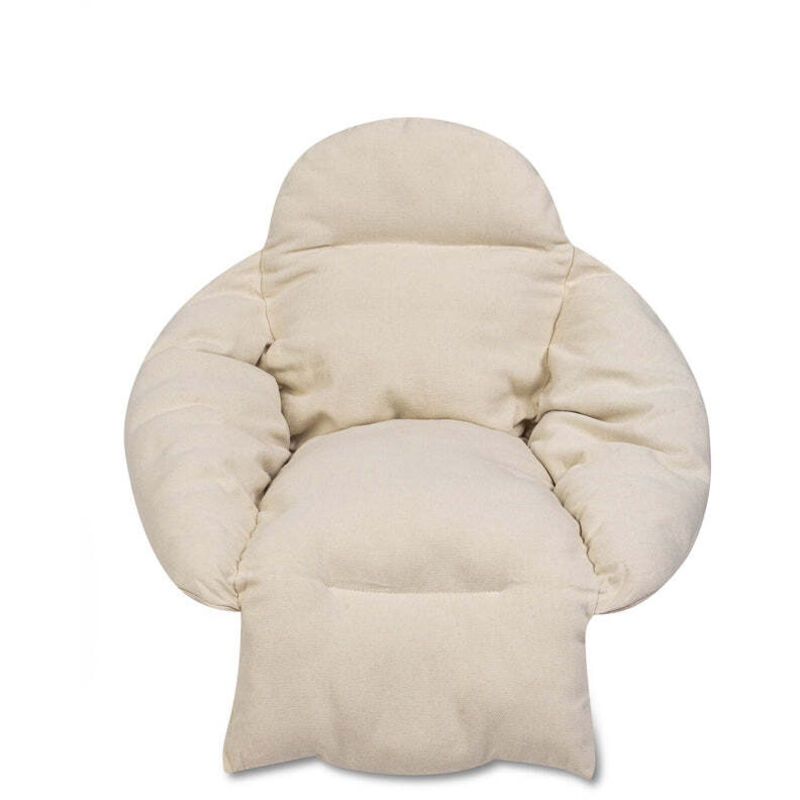 Cuscino nido di cicogna ecru