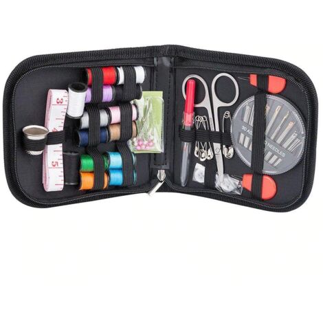 Kit da cucito in formato da viaggio, Nero