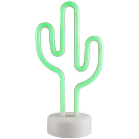 Lampada al neon a led cactus