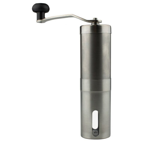 Macinacaffè manuale in acciaio inox