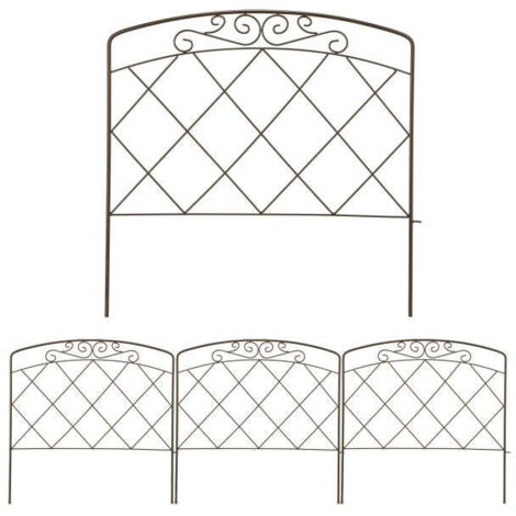 Sponda letto in metallo in 4 parti