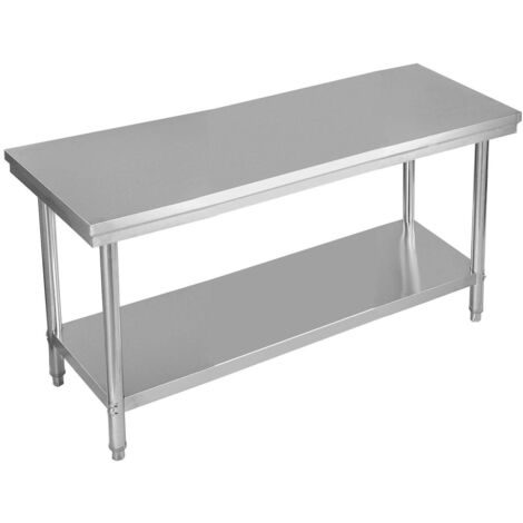 Tavolo da cucina in acciaio inox tavolo da lavoro tavolo gastronomico ...