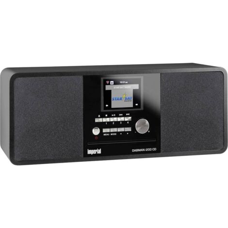 Dabman i200 cd multifunctional radio dab fm internet bluetooth black