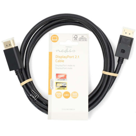 Displayport cable displayport male displayport male 8k60hz gold plated ...