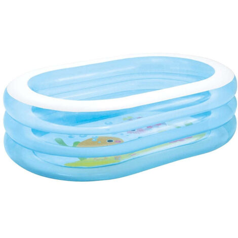 Piscina gonfiabile ovale 163 x 107 x 46 cm intex 57482